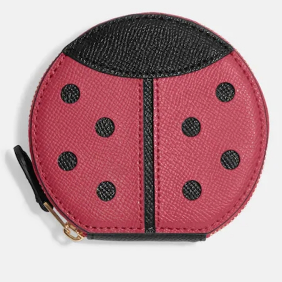 Coach | Bags | Nwt Coach Ladybug Coin Pouch | Poshmark